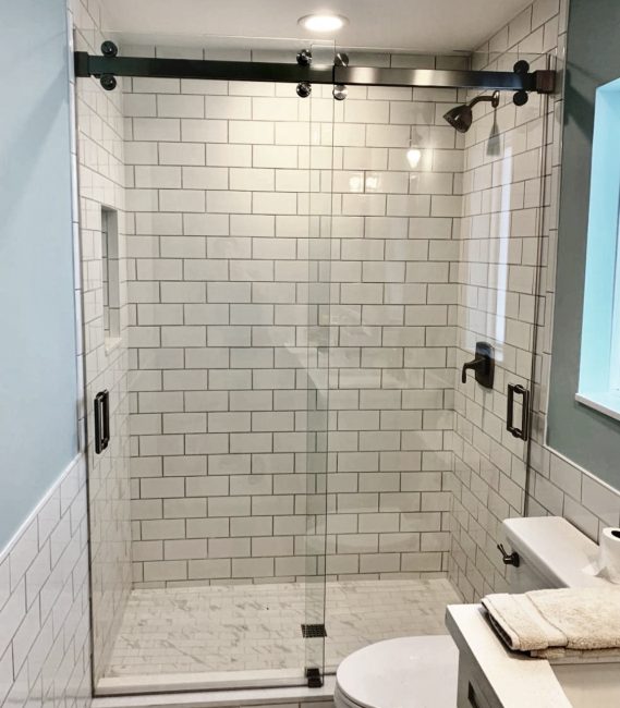 Splash Guard Options Frameless Shower Doors